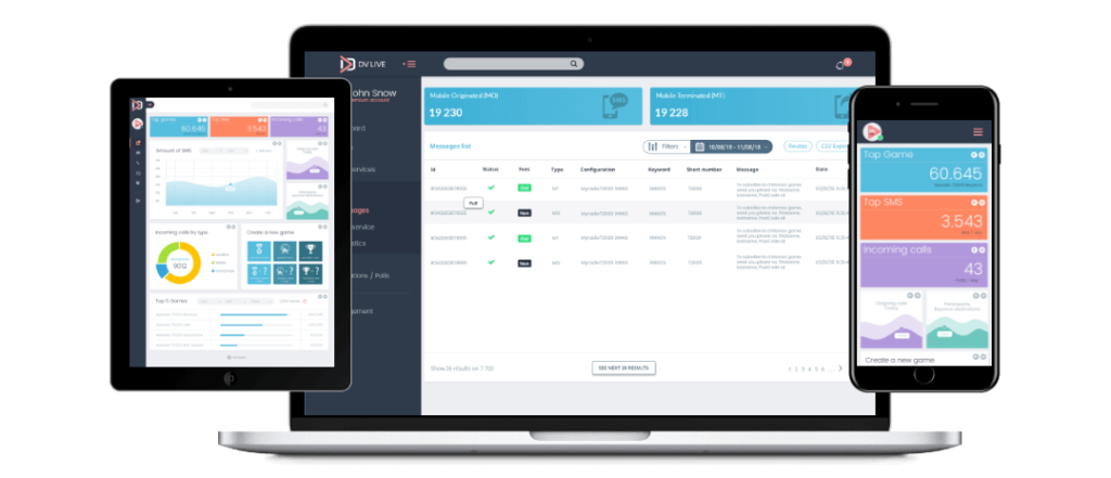 DV Live • Interactivity program dedicated to the Media